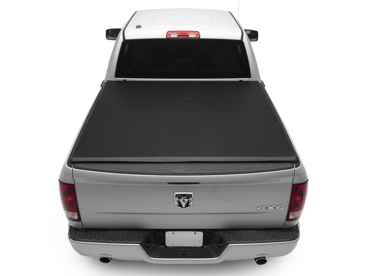 RAM 1500 Tri-Fold Soft Tonneau Cover (09-18 RAM 1500 w/ 5.7-Foot & 6.4 ...