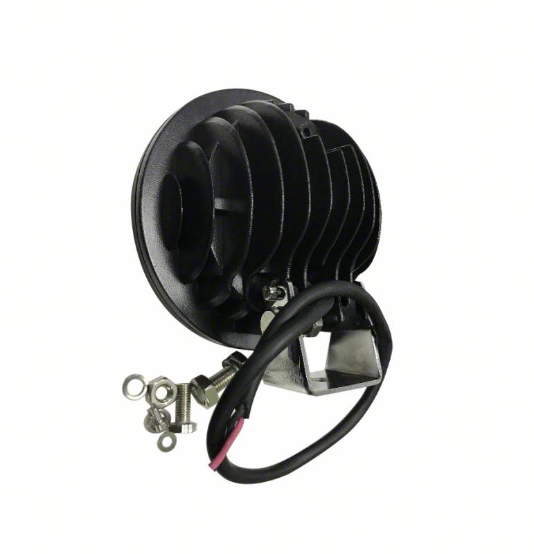 RAM 1500 Vigor Roll Bar with 5.30-Inch Red Round Flood LED Lights ...