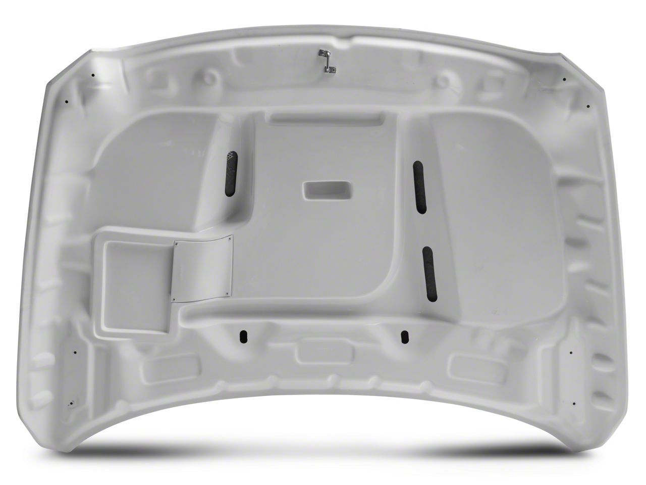 RAM 1500 VIP Style Ram Air Hood; Unpainted (09-18 RAM 1500, Excluding ...