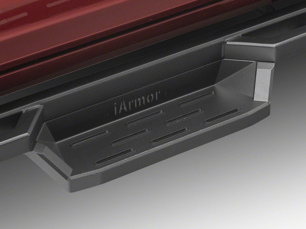 RAM 2500 4-Inch Drop Sniper Running Boards; Textured Black (10-24 RAM ...