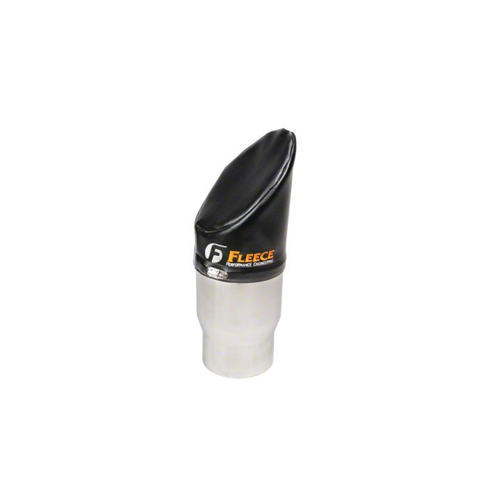RAM 2500 4-Inch Short Exhaust Stack Cover; Miter Cut (Universal; Some ...