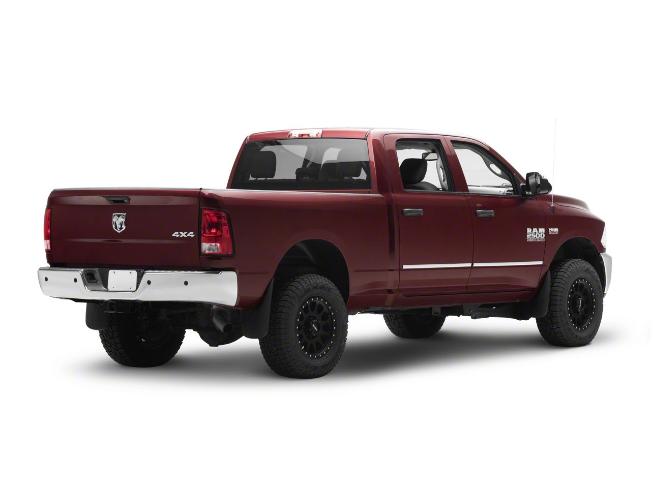 RAM 2500 Body Side Moldings; Chrome (11-24 RAM 2500) - Free Shipping