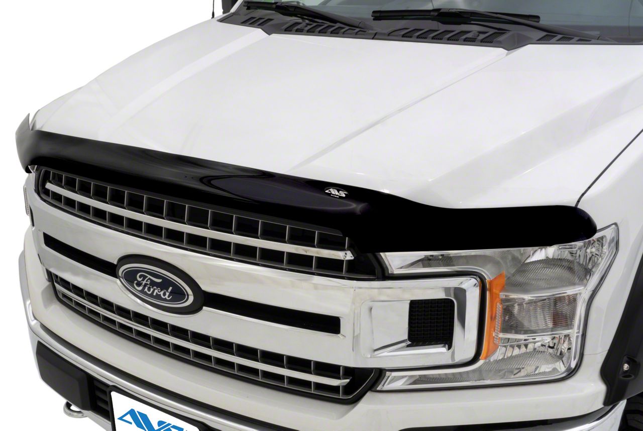 RAM 2500 Bugflector II Deluxe Hood Shield; Full Height; Dark Smoke (94 ...