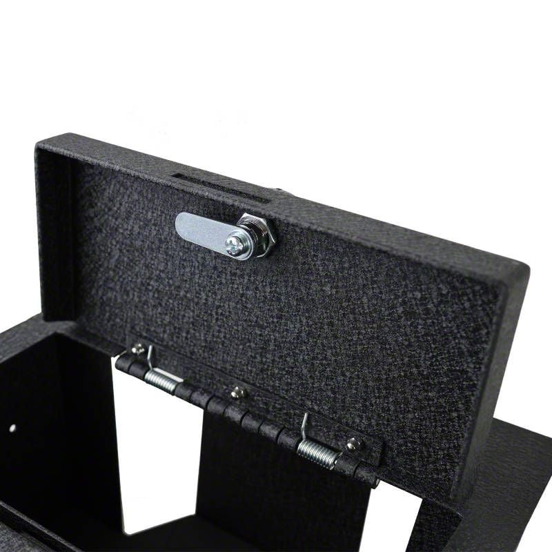 RAM 2500 Center Console Safe with 4-Digit Combo Lock; Black (10-18 RAM ...