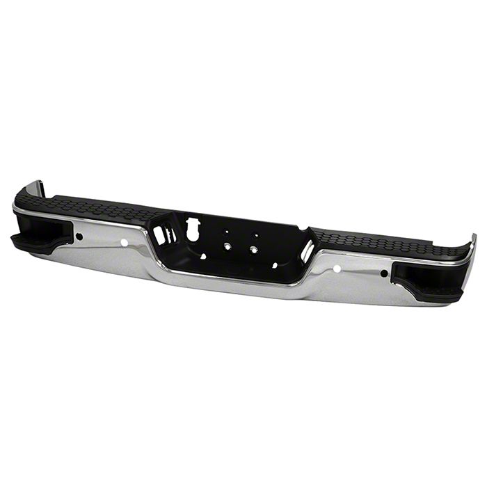 RAM 2500 Corner Step Style Steel Rear Bumper; Chrome (10-12 RAM 2500)
