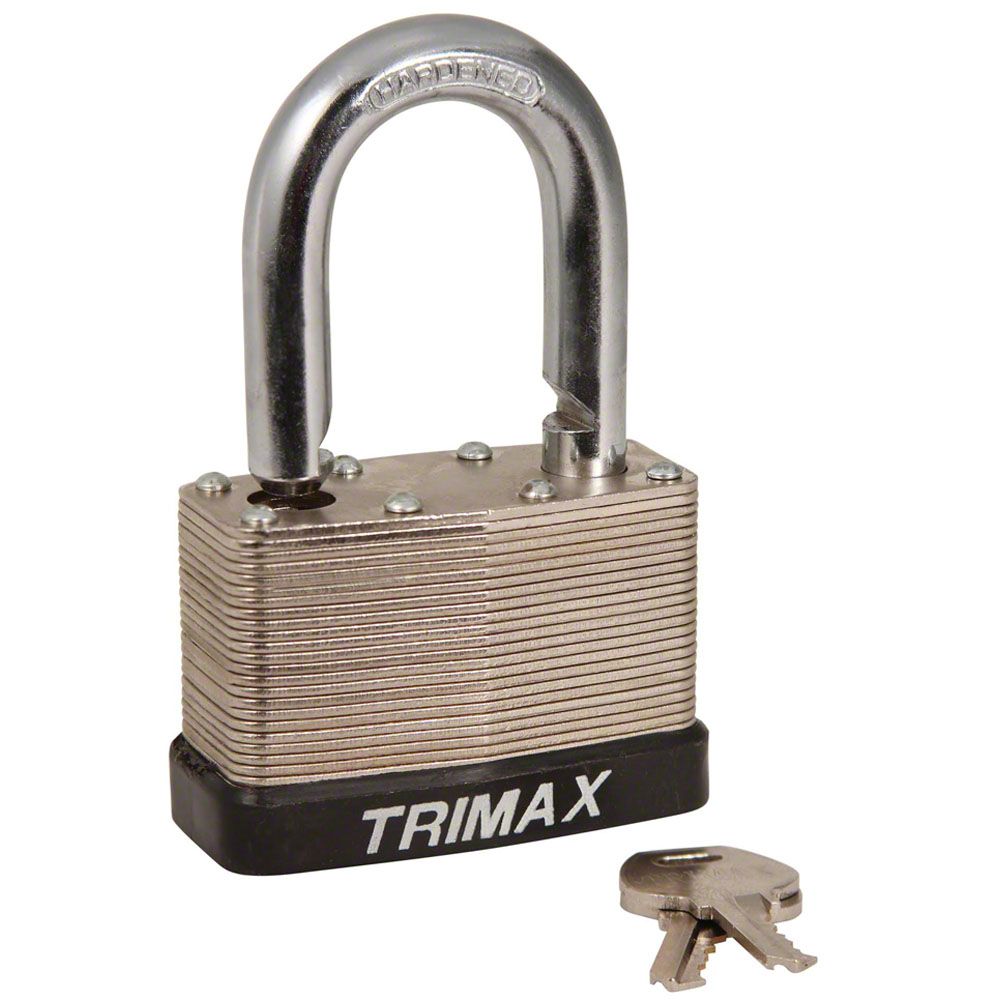 RAM 2500 Dual Locking Steel Padlock; 65mm; 1-1/2-Inch x 7/16-Inch ...