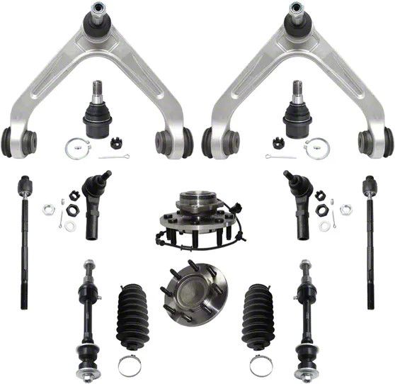 RAM 2500 Front Upper Control Arms, Wheel Hub Assemblies and Tie Rods ...