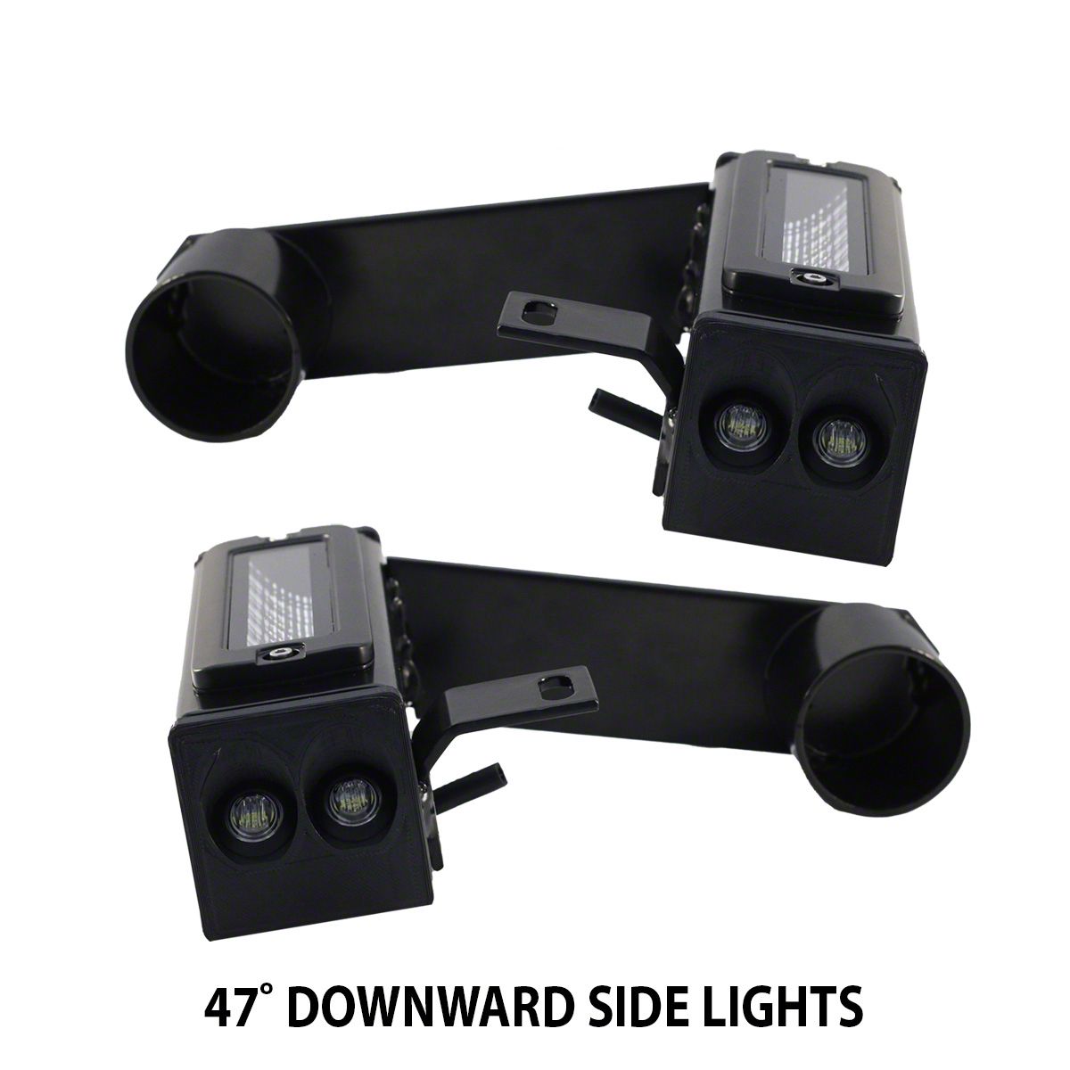 RAM 2500 Hitch Bar Reverse 7-Inch LED Flood Lighting Heavy Duty Bolt-On ...