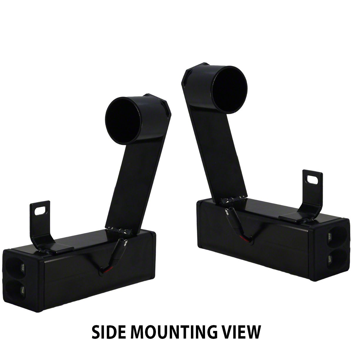 RAM 2500 Hitch Bar Reverse 7-Inch LED Flood Lighting Heavy Duty Bolt-On ...