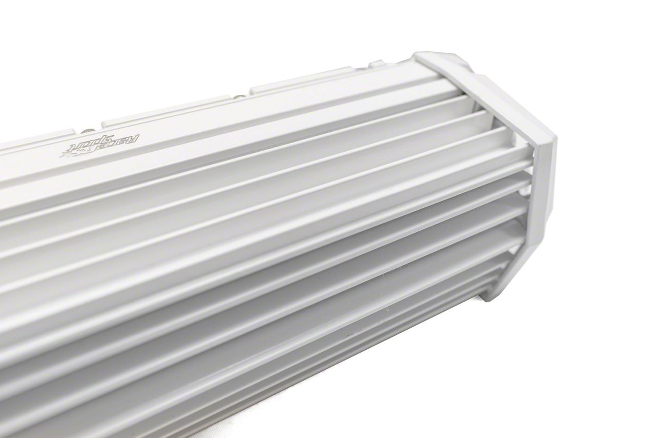 RAM 2500 Hitch Bar Reverse 7-Inch LED Flood Lighting Heavy Duty Bolt-On Blacked Out Kit (19-24 ...