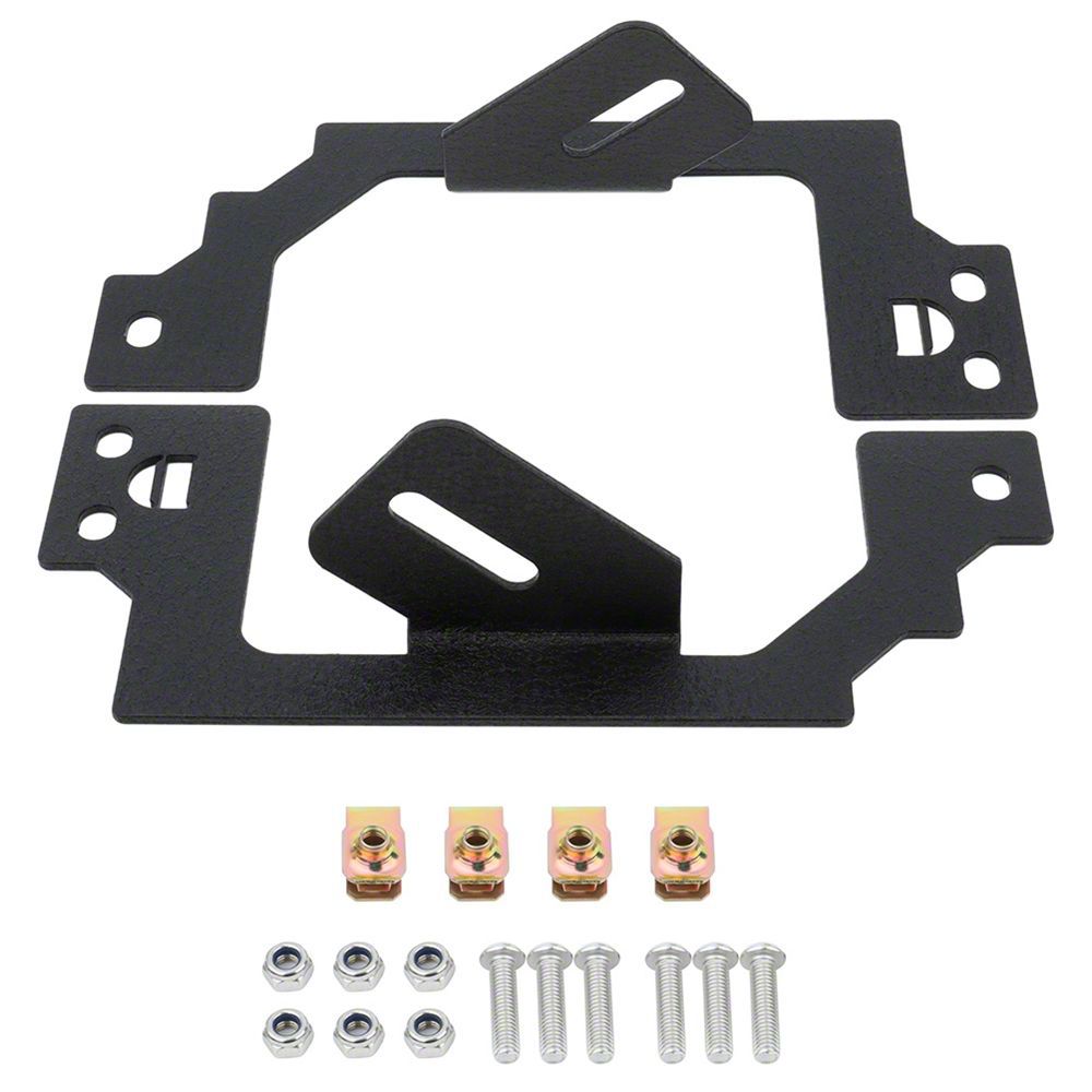 RAM 2500 LED Fog Light Pod Mounting Brackets (03-09 RAM 2500) - Free ...