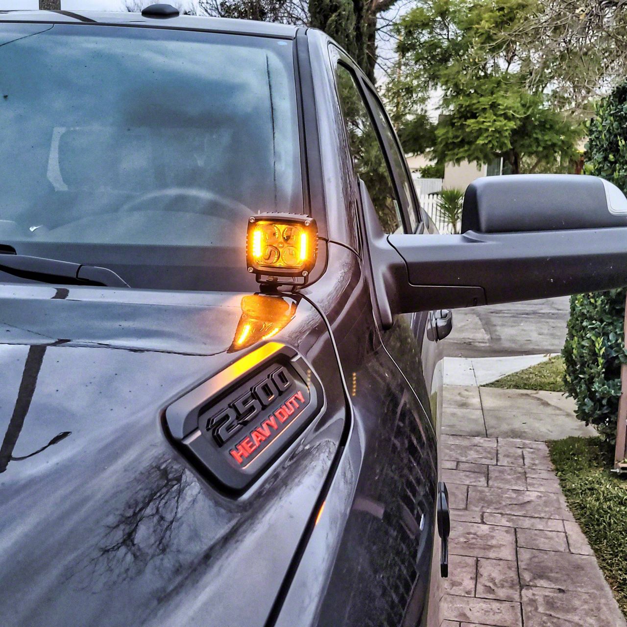 RAM 2500 Pillar LED Lights with Mounting Brackets and DIY Wiring ...