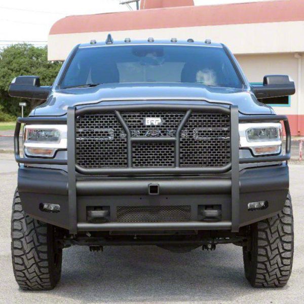 RAM 2500 Pipe Force Series Front Bumper; Black Textured (19-24 RAM 2500 ...
