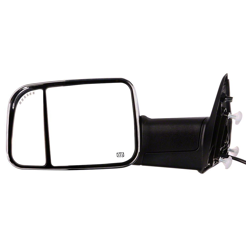 RAM 2500 Powered Heated Manual Flip Up Towing Mirrors with Turn Signal ...
