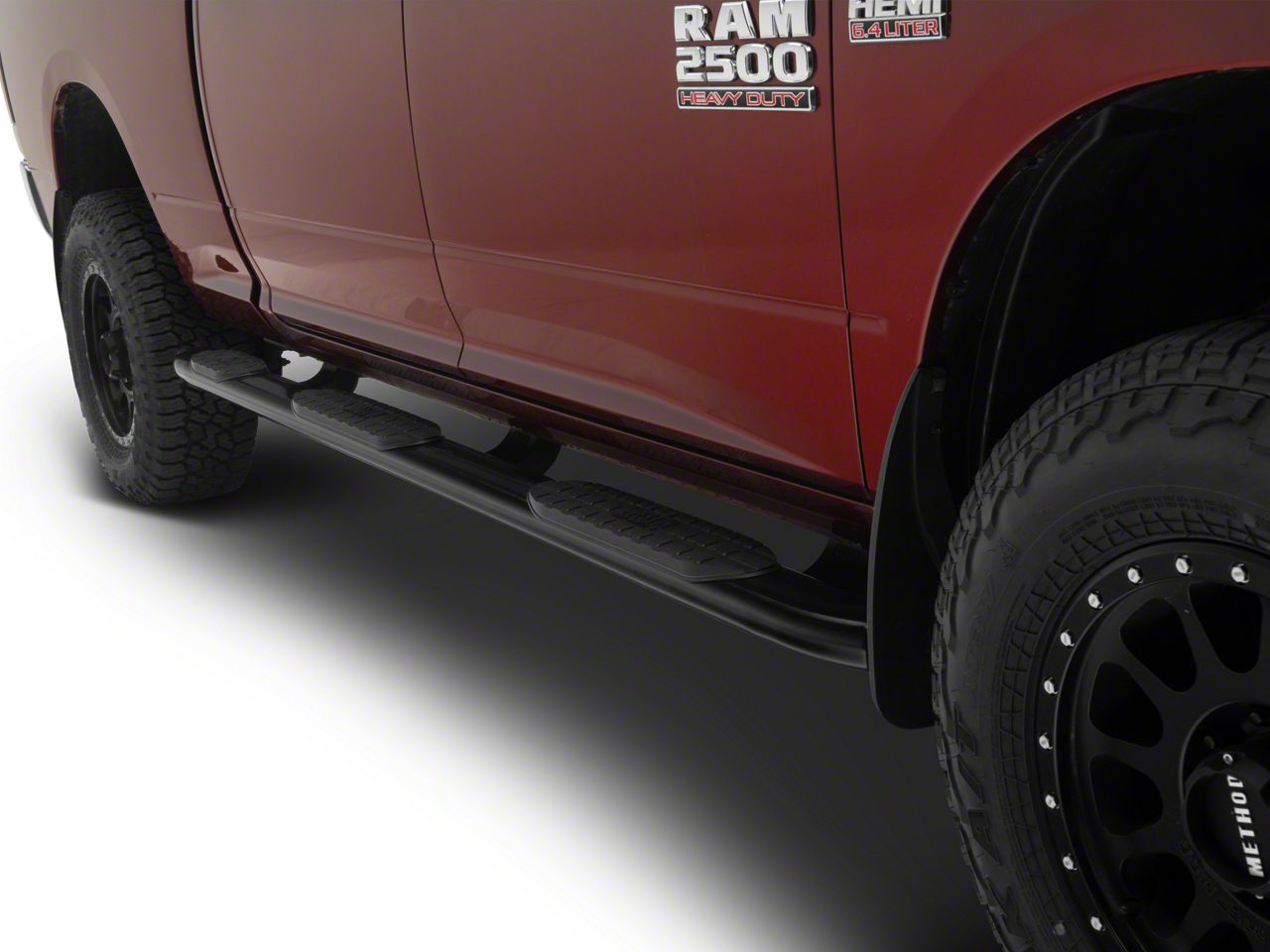 Westin RAM 2500 Pro Traxx 5-Inch Wheel-to-Wheel Oval Side Step Bars ...