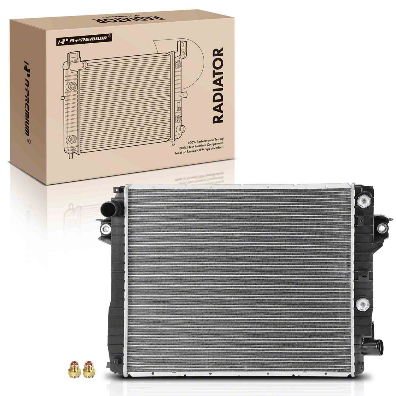 RAM 2500 Radiator with Transmission Oil Cooler (13-18 6.7L RAM 2500 w ...