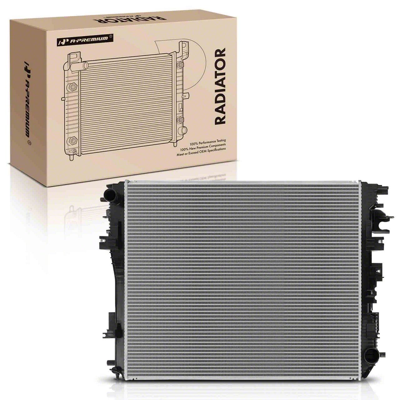 RAM 2500 Radiator without Oil Cooler (14-18 6.4L RAM 2500) - Free Shipping