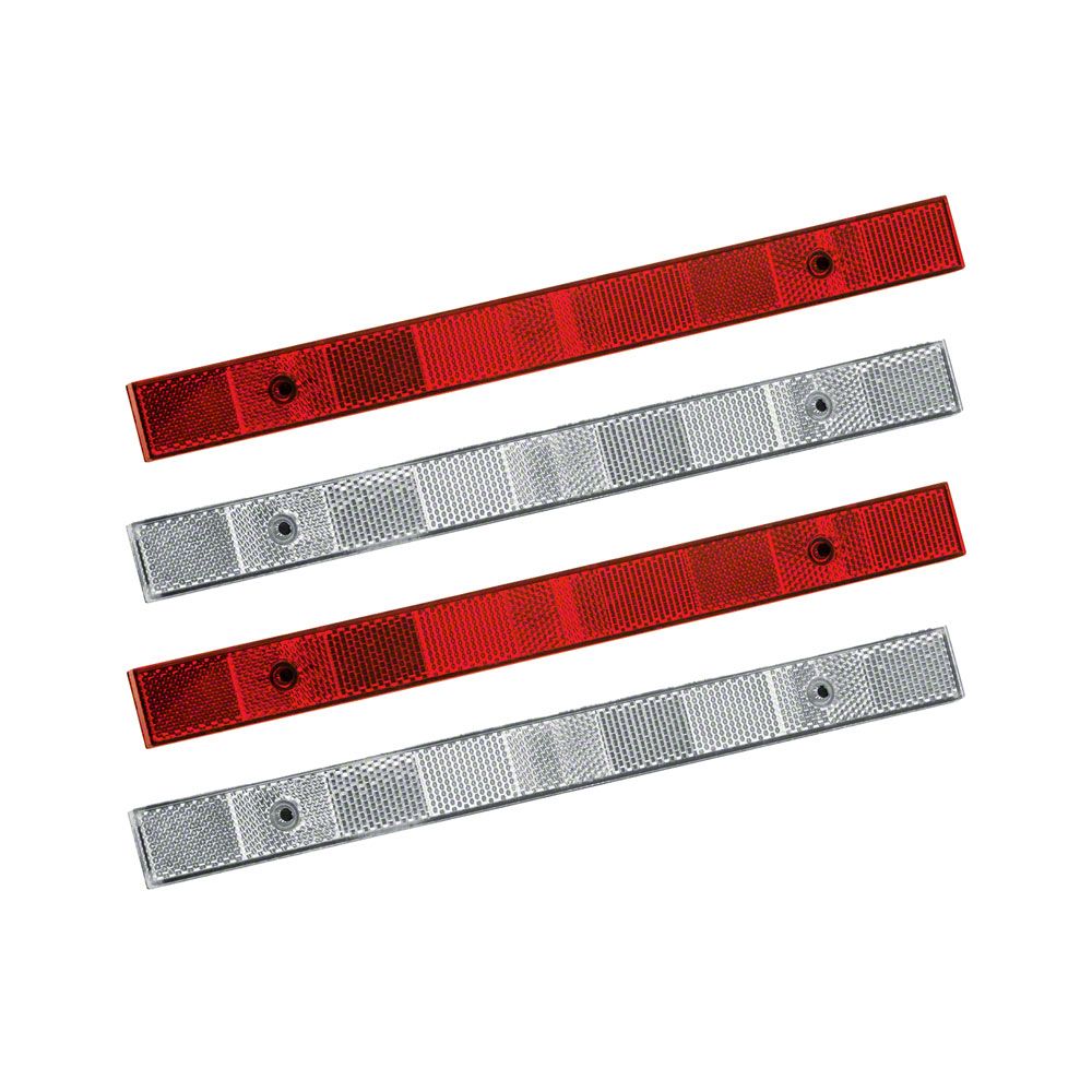RAM 2500 Reflective Tape; Reflector Red and Clear Conspicuity