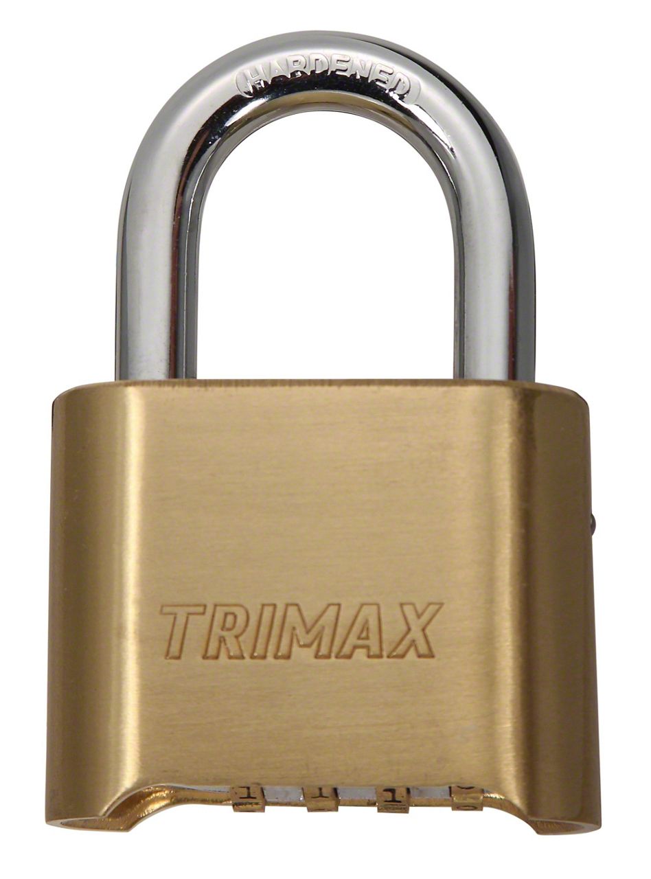 RAM 2500 Resettable Combination Padlock; Solid Brass Body; 1-1/4-Inch x ...