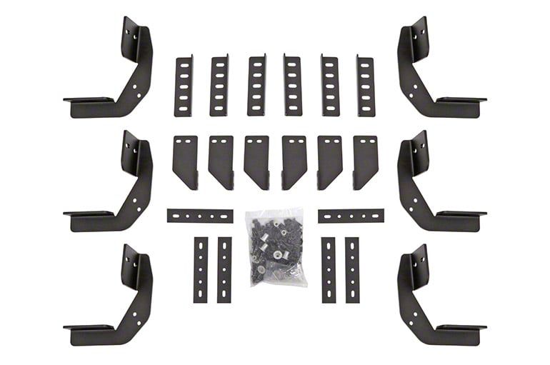 RAM 2500 Rough Step Running Board Brackets (13-25 RAM 2500) - Free Shipping