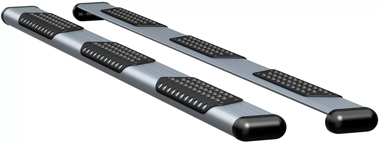 RAM 2500 O-Mega II 6-Inch Oval Side Step Bars; Silver (10-25 RAM 2500 ...