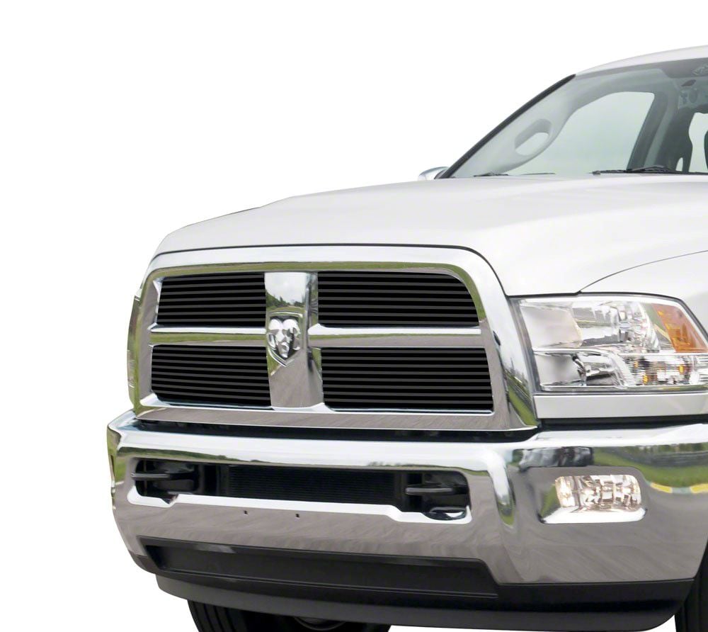 RAM 2500 Stainless Steel Billet Lower Grille Insert; Black (10-12 RAM ...