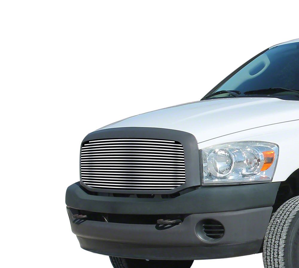 RAM 2500 Stainless Steel Billet Upper Grille Insert; Chrome (06-09 RAM ...