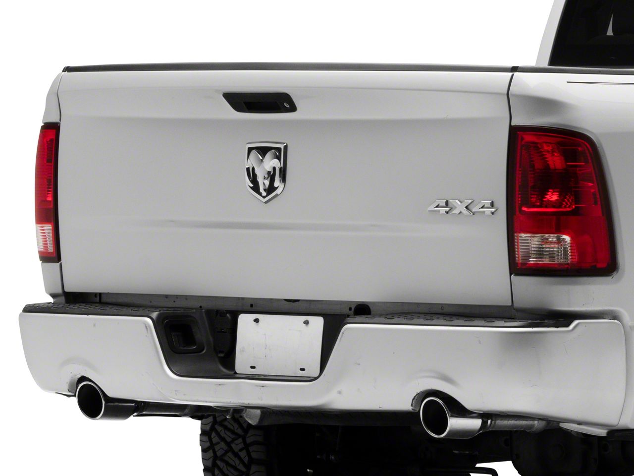 RAM 2500 Tailgate Molding Assembly; Spoiler Style (10-18 RAM 2500 ...