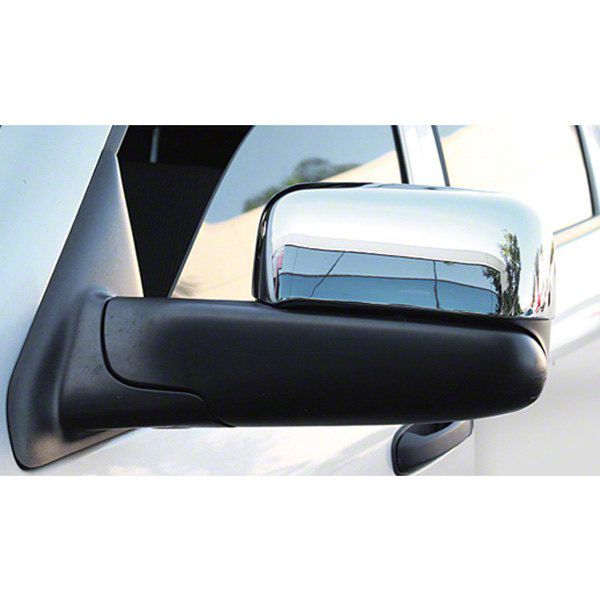 RAM 2500 Towing Mirror Covers; Chrome (03-08 RAM 2500) - Free Shipping