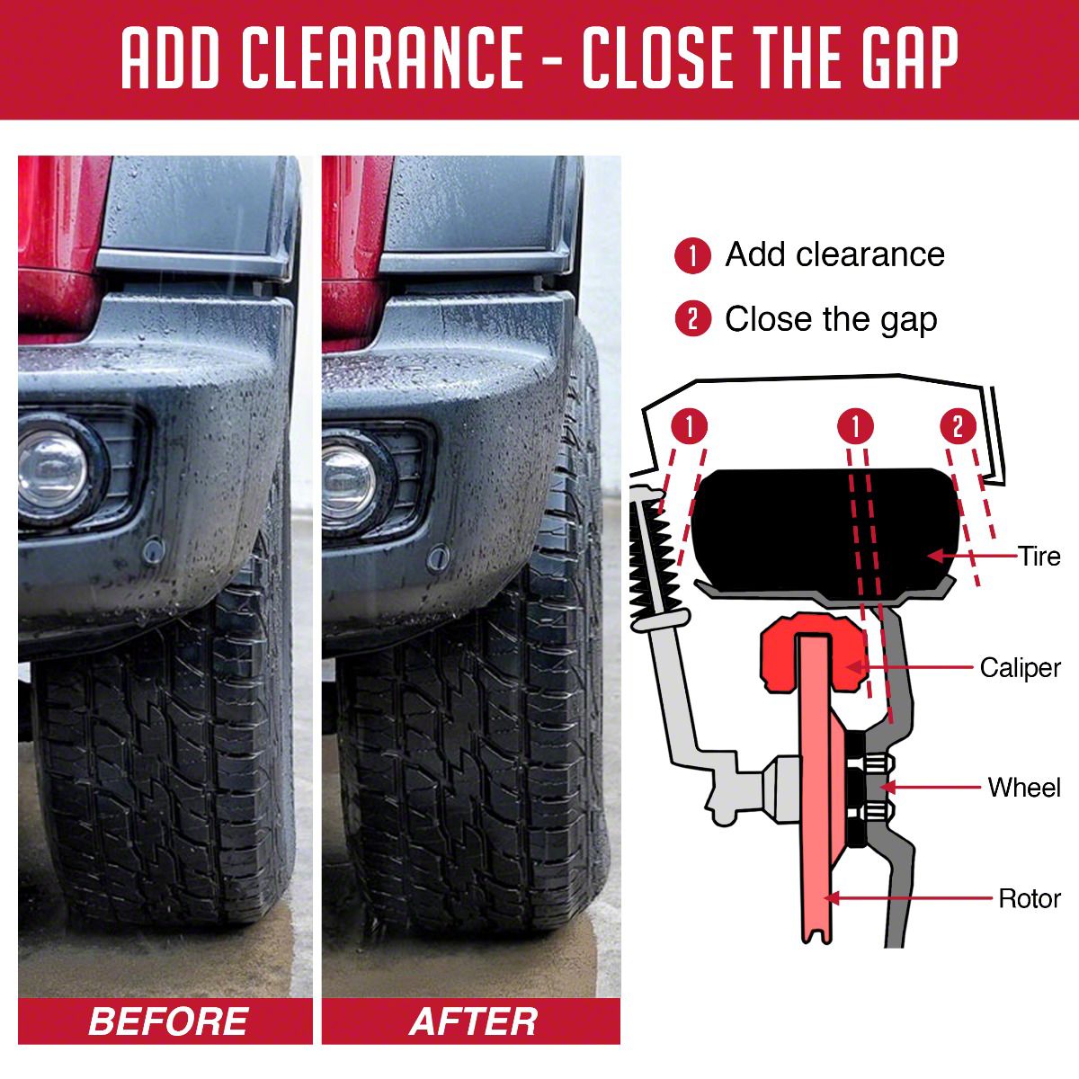 RAM 3500 2-Inch Billet Aluminum 8-Lug Wheel Spacers (19-26 RAM 3500 DRW) - Free Shipping