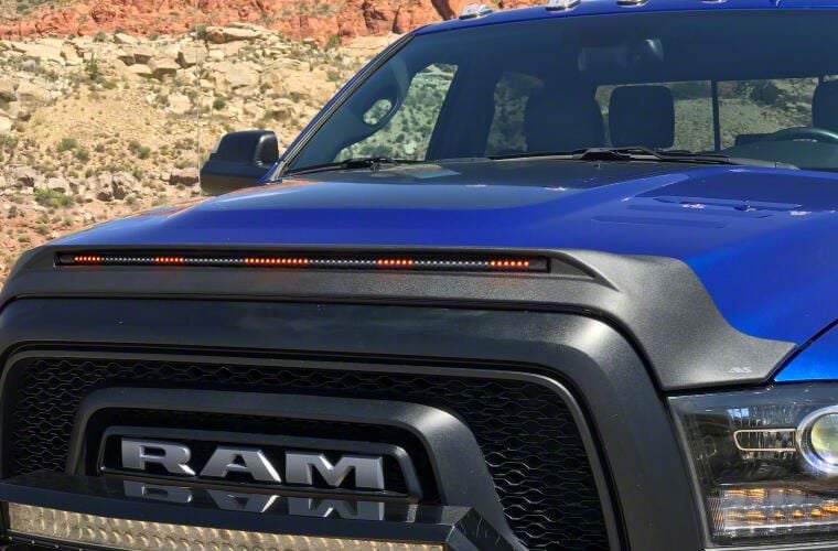 RAM 3500 Aeroskin LightShield Pro Hood Protector; Black (10-18 RAM 3500 ...