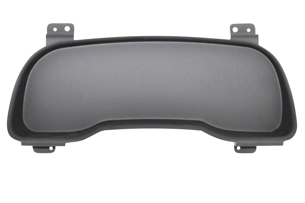 RAM 3500 Blank Dash Panel; Matte Black (98-02 RAM 3500) - Free Shipping