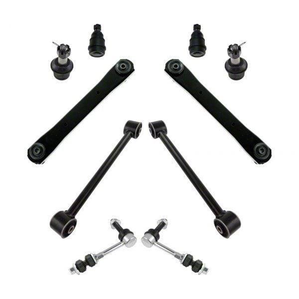 RAM 3500 Front Upper and Lower Control Arms with Ball Joints and Front ...