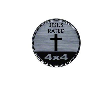 RAM 3500 Jesus Rated Badge (Universal; Some Adaptation May Be Required ...