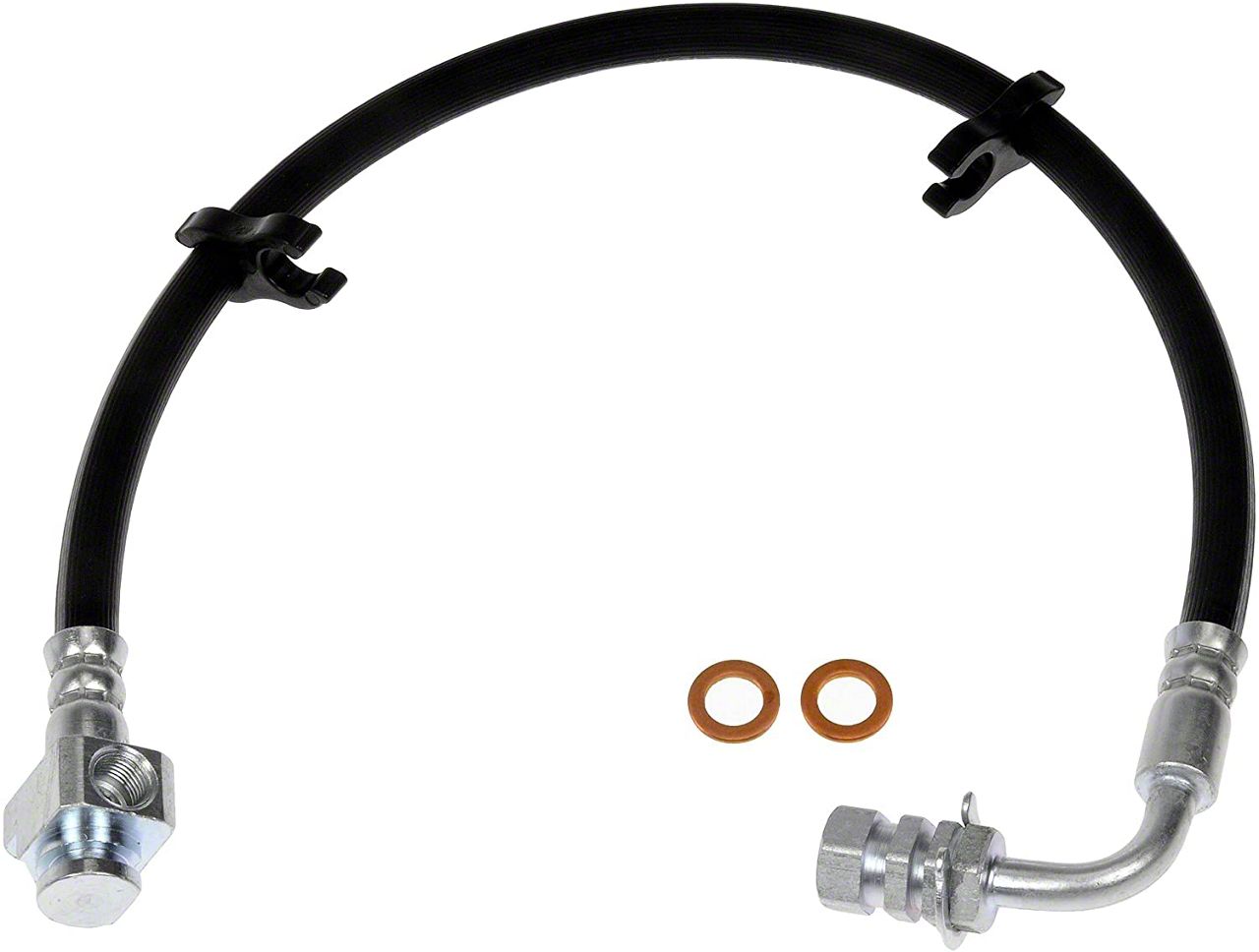 RAM 3500 Rear Brake Hydraulic Hose; Inner Passenger Side (13-18 RAM ...