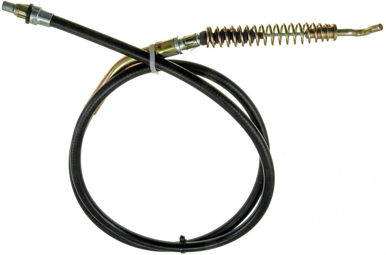 RAM 3500 Rear Parking Brake Cable; 69.01-Inch; Driver Side (2008 RAM ...