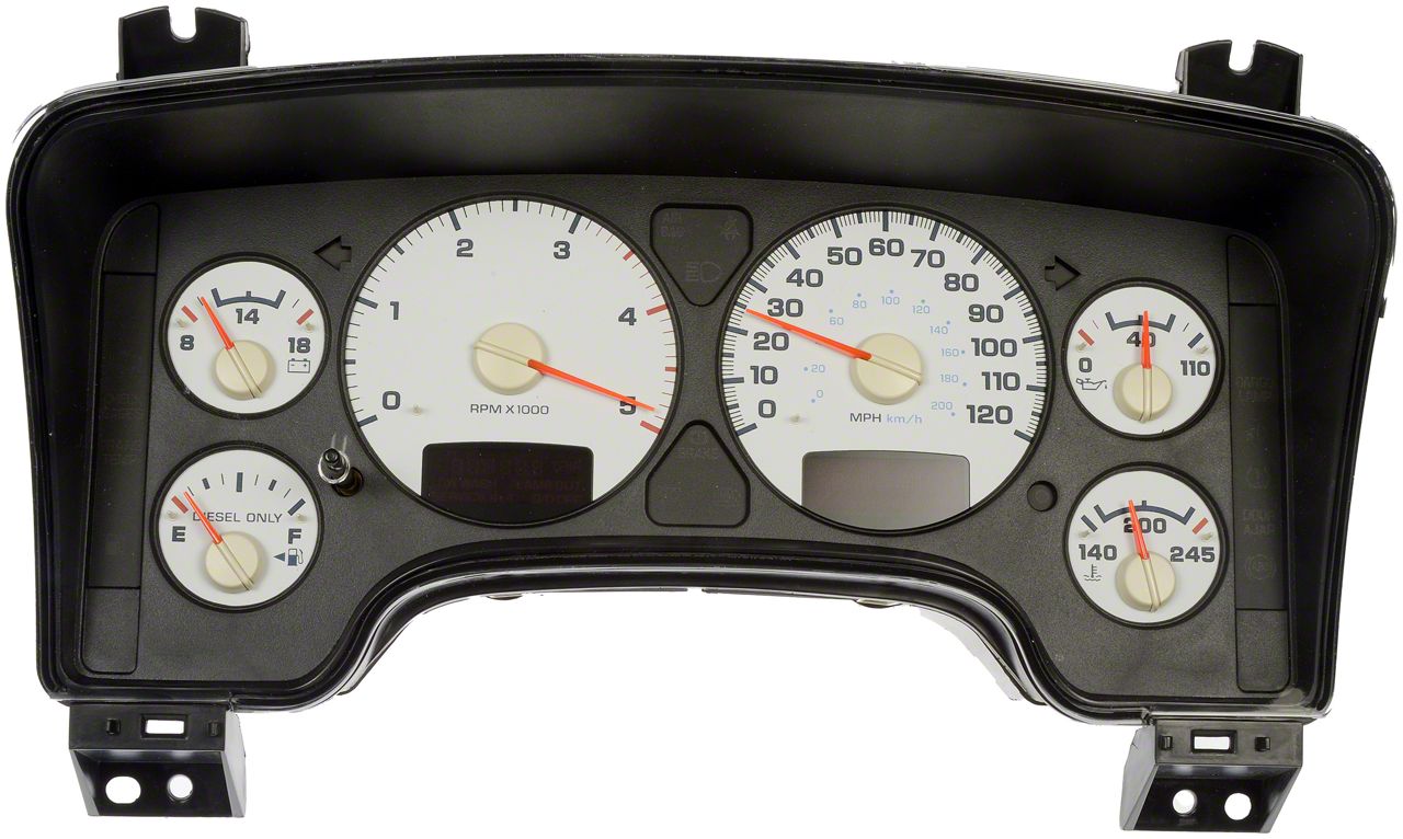 RAM 3500 Remanufactured Instrument Cluster (2003 5.9L RAM 3500 w/ Power ...