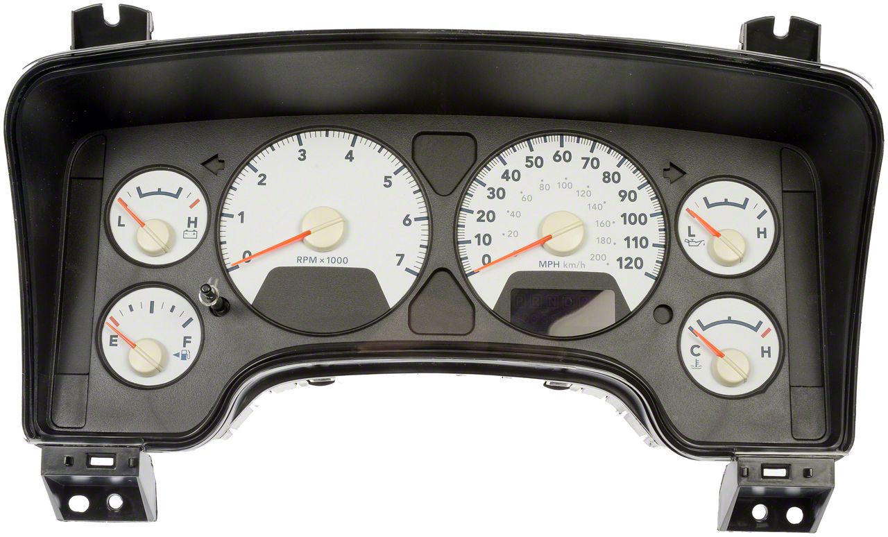 RAM 3500 Remanufactured Instrument Cluster (08-09 5.7L RAM 3500) - Free ...