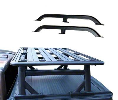 RAM 3500 Spike Extendable Truck Bed Rack with Cross Bar, Platform Tray ...
