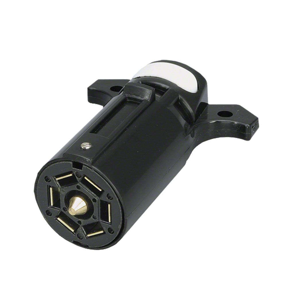 RAM 3500 Trailer Wiring Adapter Connector; 7-Way Plastic Connector ...