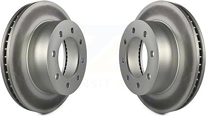 RAM 3500 Vented Brake 8-Lug Rotors; Front Pair (03-08 RAM 3500) - Free ...