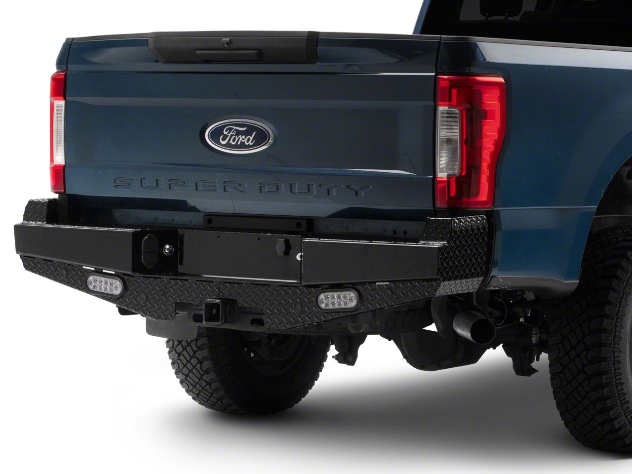 Ranch Hand F-350 Super Duty Sport Rear Bumper SBF171BLSL (17-22 F-350 ...
