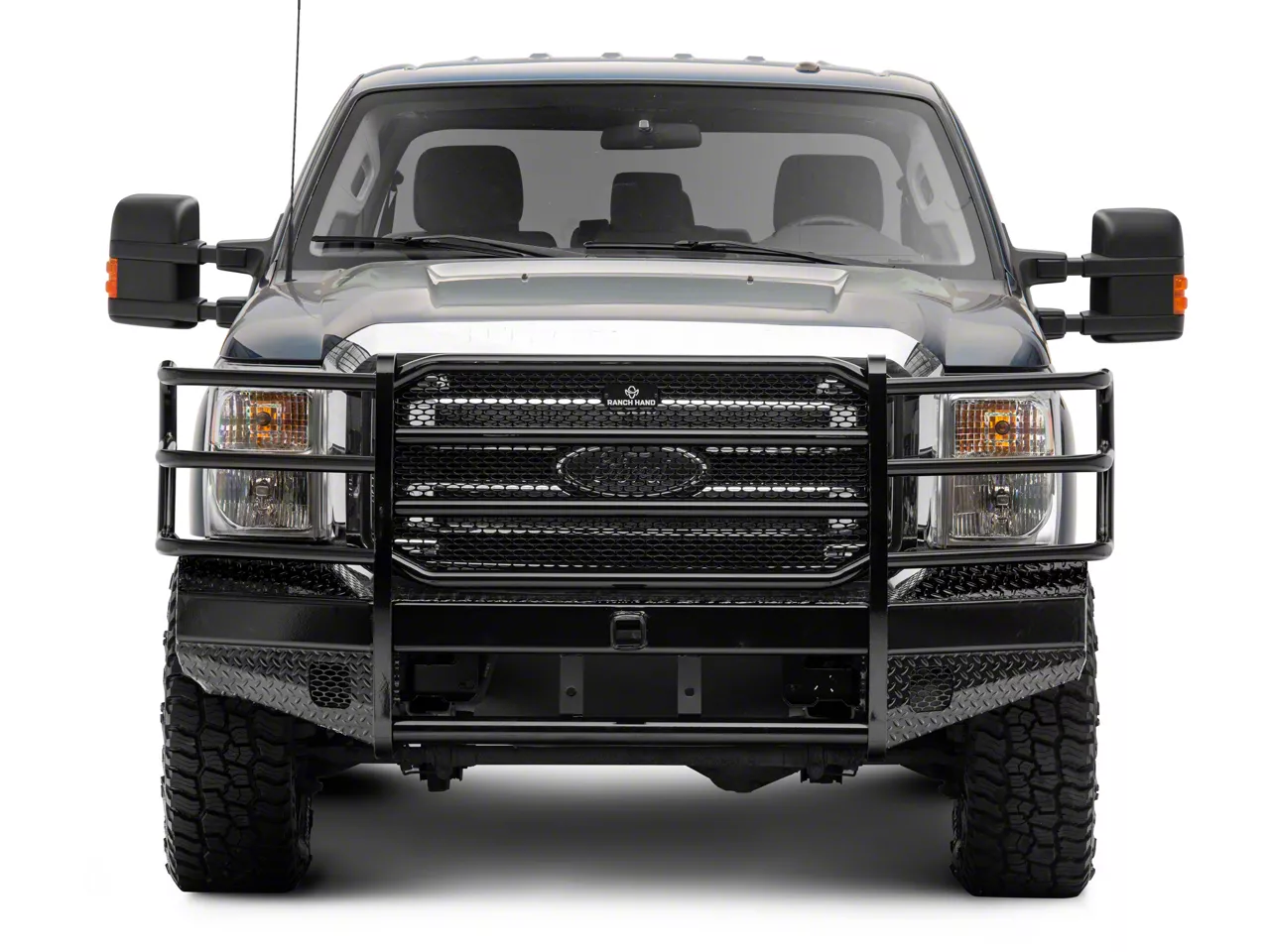 Ranch Hand F-350 Super Duty Sport Series Winch Ready Front Bumper ...