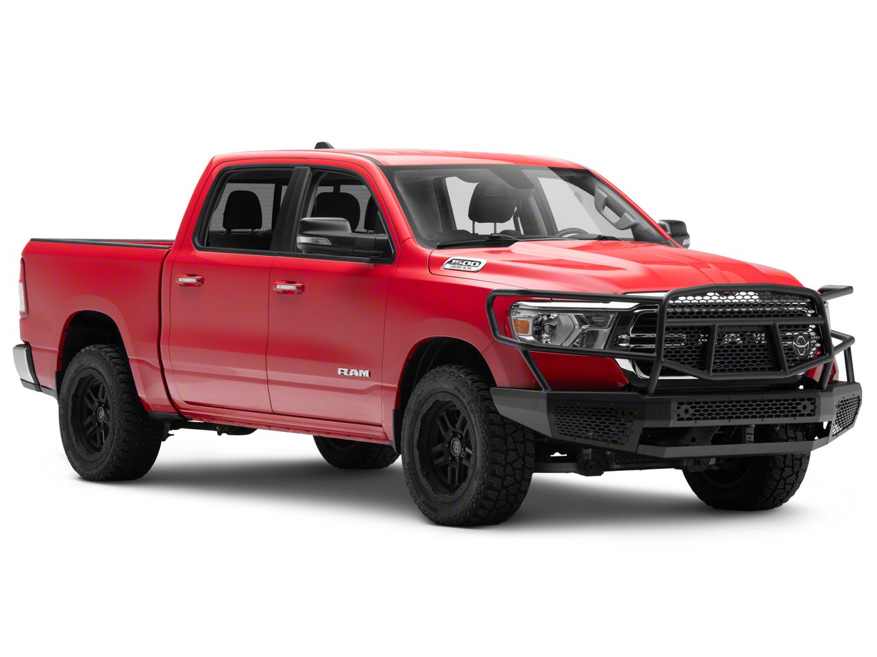 Ranch Hand RAM 1500 Midnight Front Bumper with Grille Guard MFD19HBM1 ...