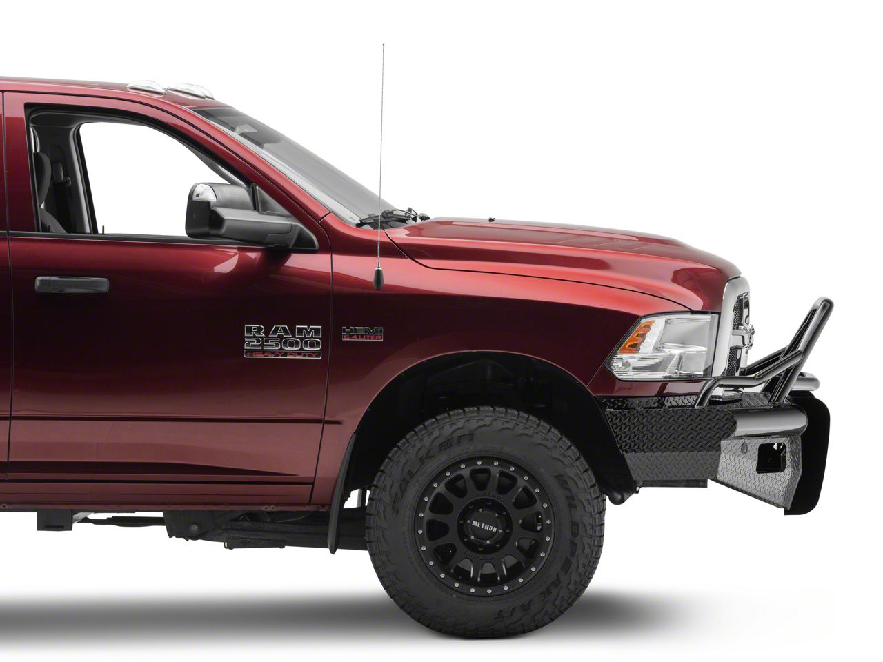 Ranch Hand RAM 2500 Legend Bullnose Front Bumper BTD101BLRS (10-18 RAM ...