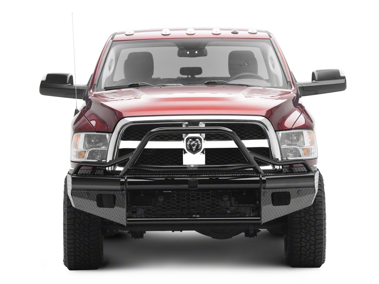 Ranch Hand RAM 2500 Legend Bullnose Front Bumper BTD101BLRS (10-18 RAM ...