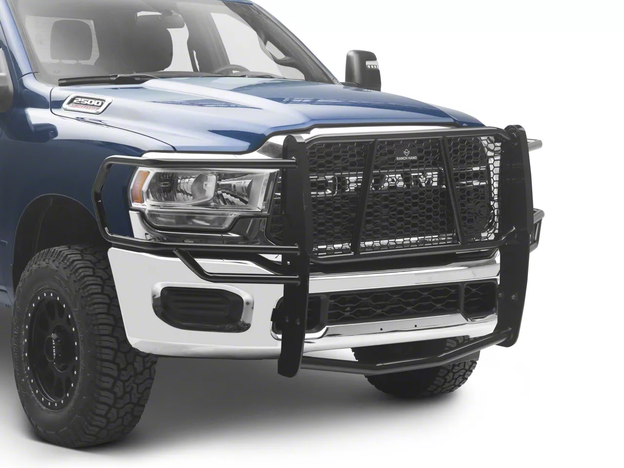 Ranch Hand RAM 2500 Legend Series Grille Guard GGD191BL1 (19-24 RAM ...