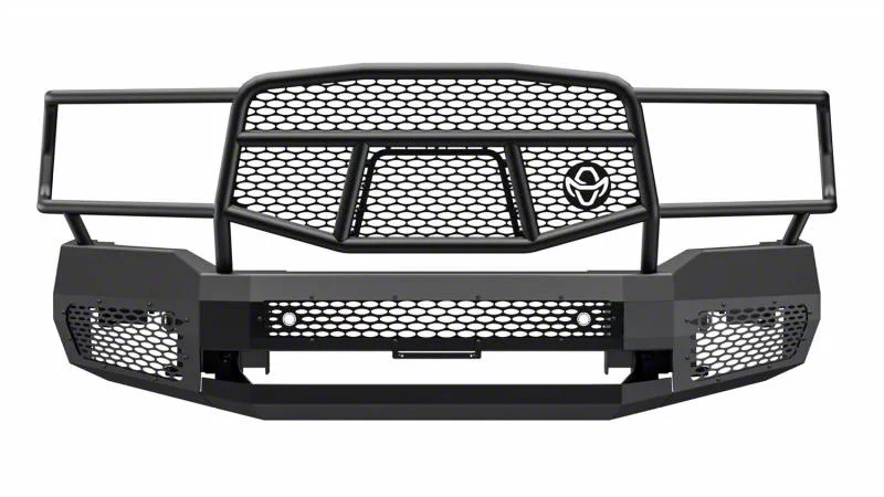 Ranch Hand RAM 2500 Midnight Series Front Bumper with Grille Guard ...