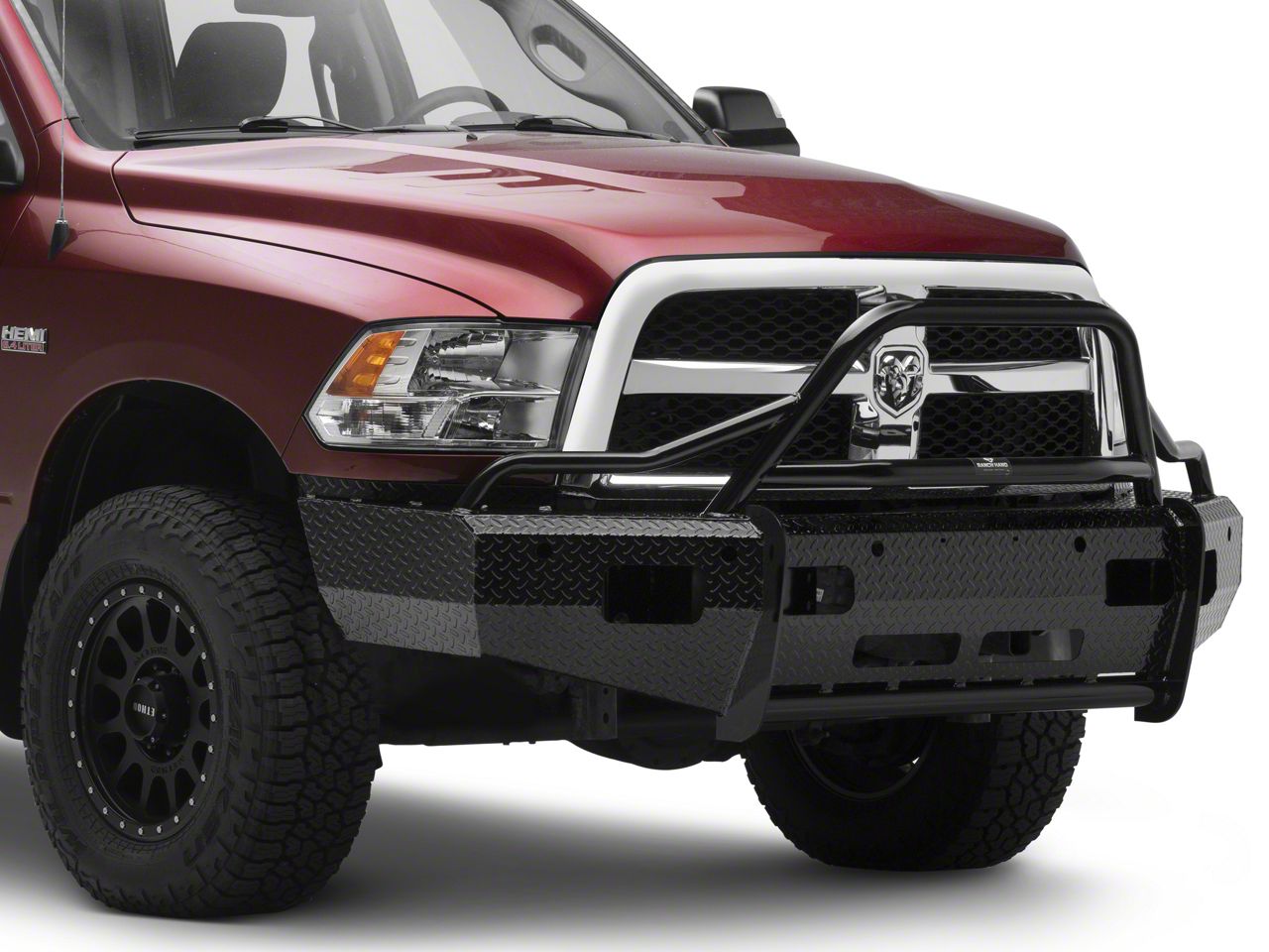 Ranch Hand RAM 2500 Summit Series Bullnose Front Bumper BSD101BL1S (10 ...