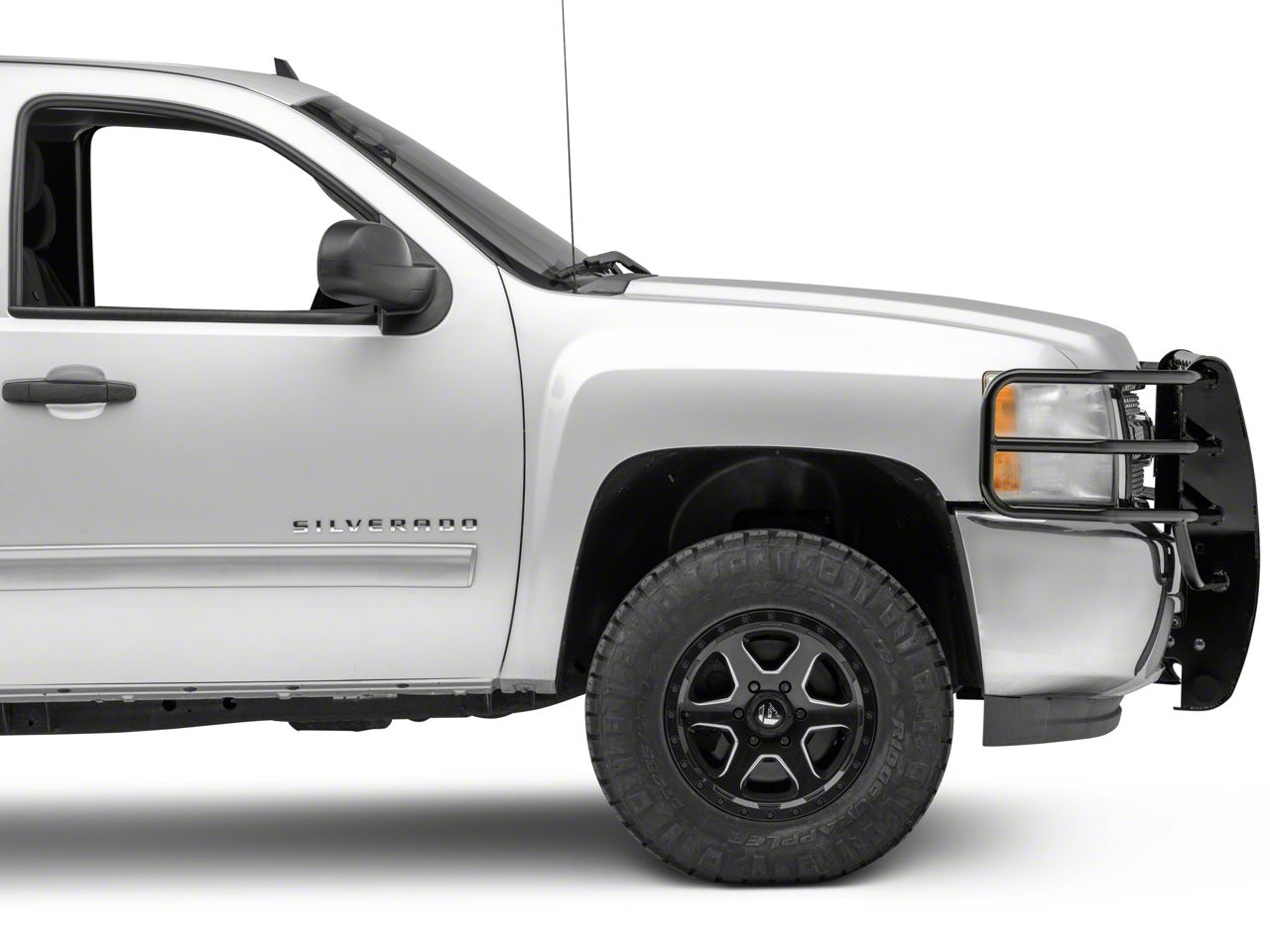 Ranch Hand Silverado 1500 Legend Grille Guard; Black GGC08HBL1 (07-13 ...